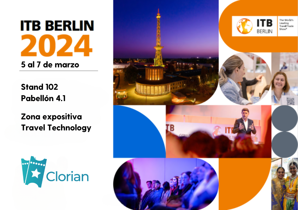 Clorian will be at ITB Berlin 2024 - Clorian Tickets